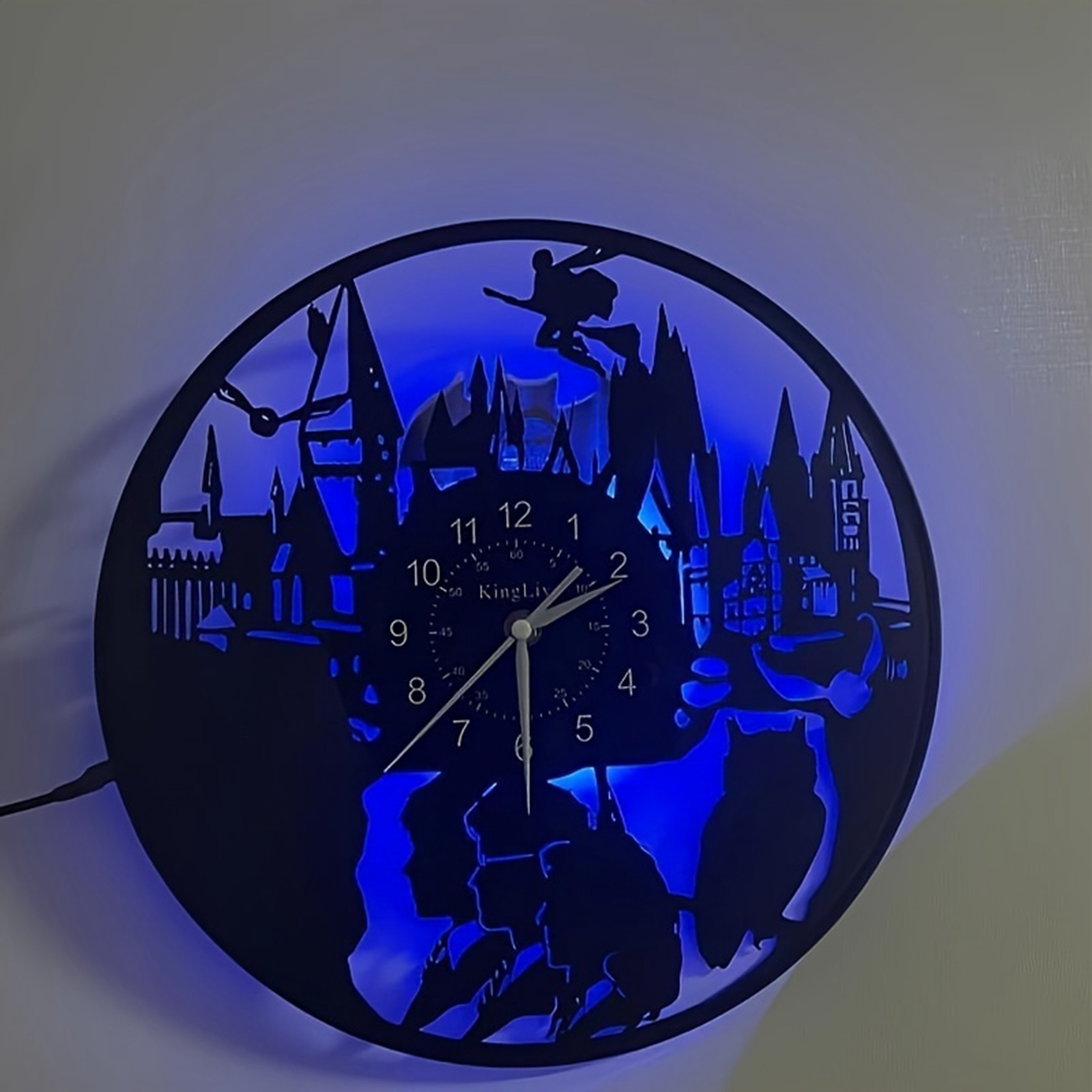 Vinyl Record Wall Clock, Lp Wall Clock 12" Cd Quartz Clock, Lp Wall ...