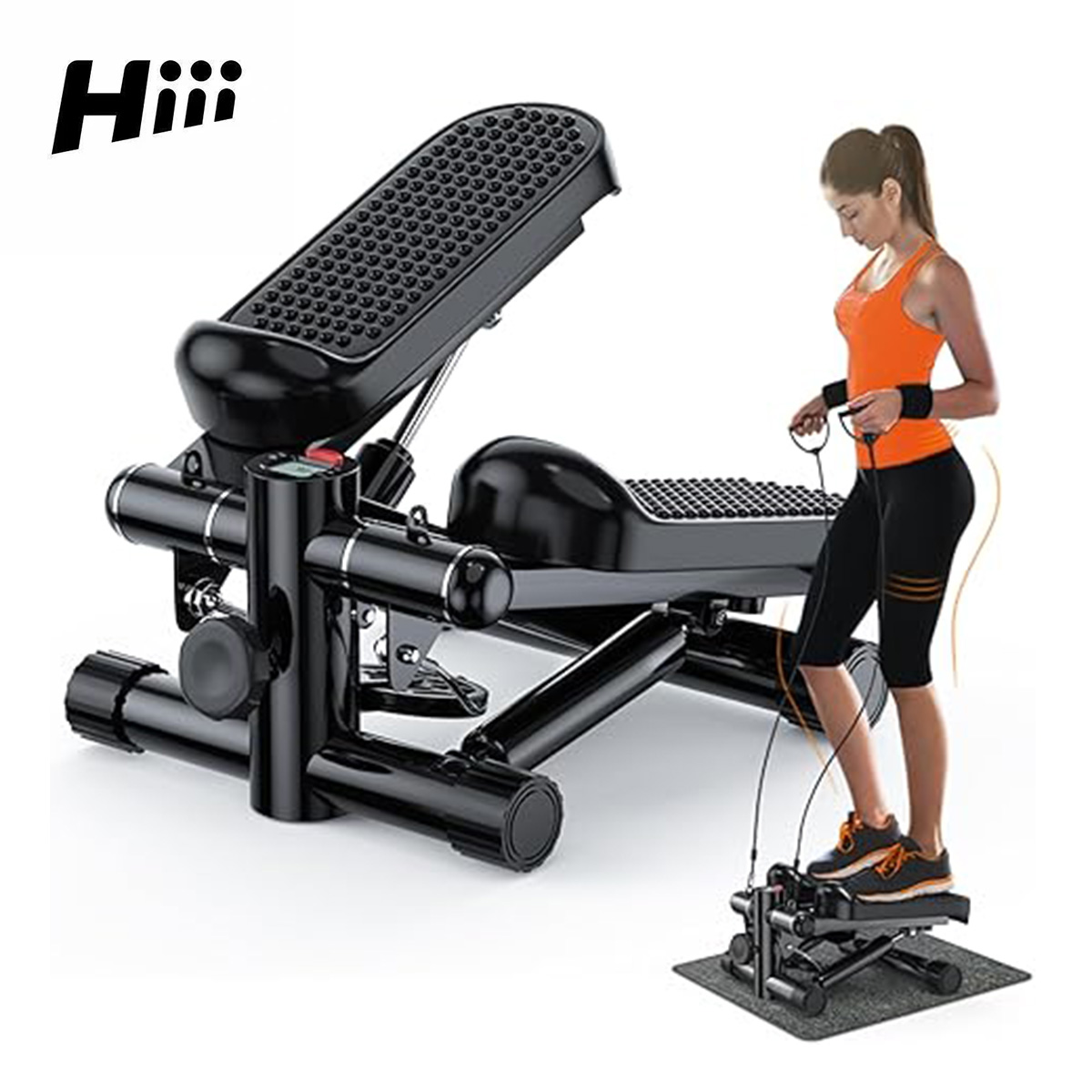 1pc，hiii，Steppers for Exercise at Home, Mini Stair Stepper 330 lb ...
