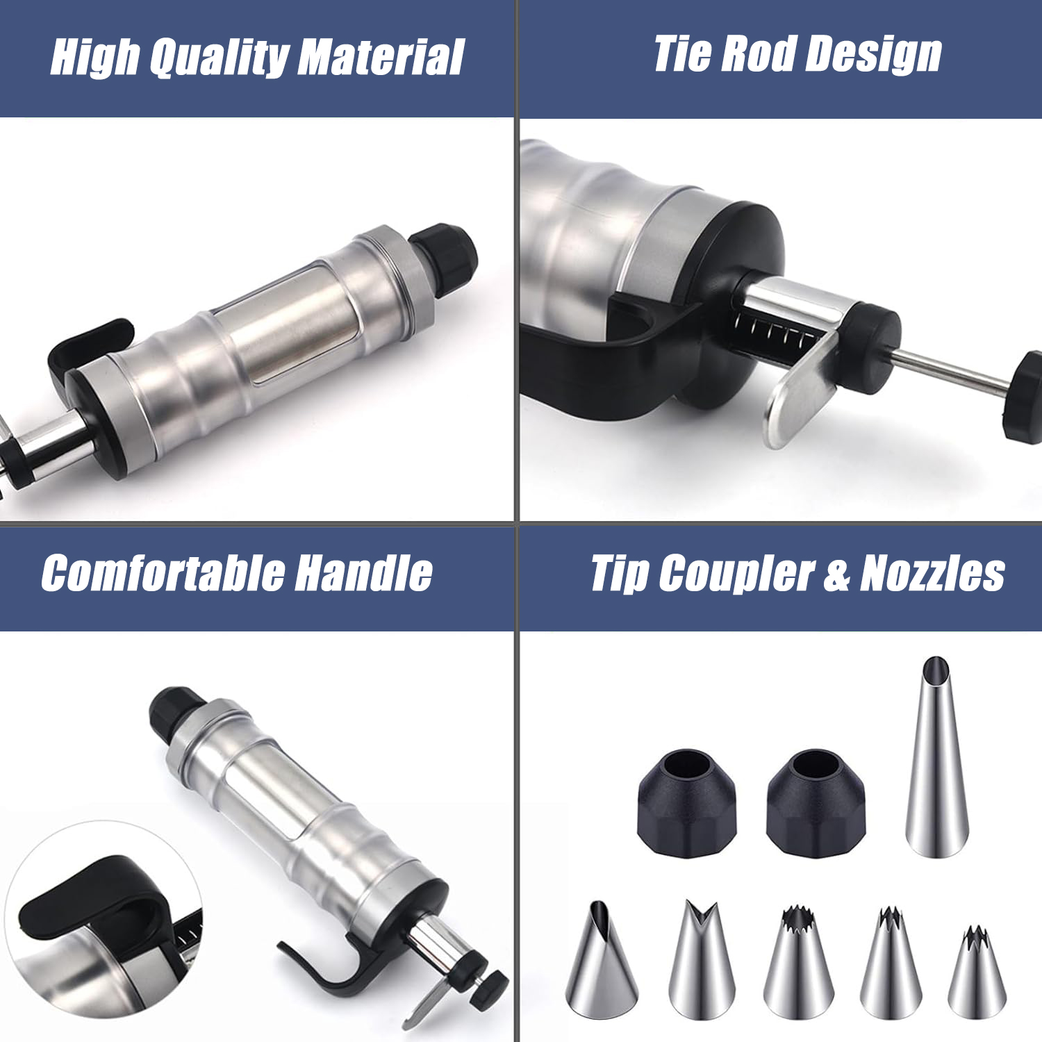 175 Icing Decoration Gun Set, Cake Decorating Kit, Baking Supplies ...