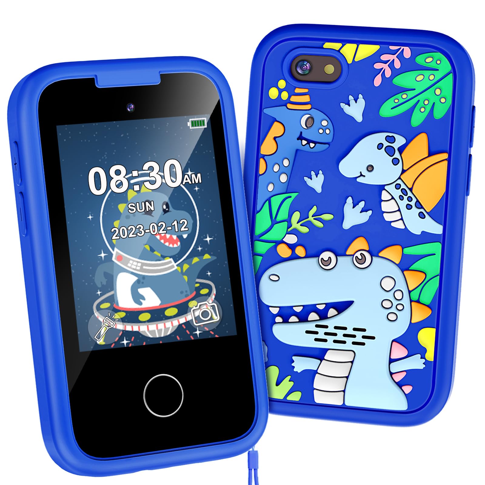 Kids Smart Phone for Girls, Christmas Birthday Gifts for Girls Age 3-10 ...