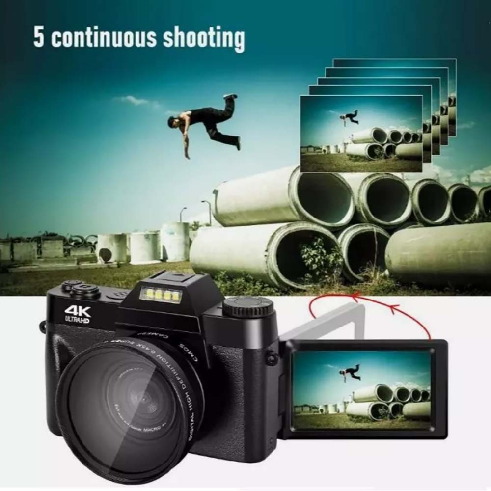 Digital Cameras for Photography, 4K 48MP Vlogging Camera 16X Digital ...